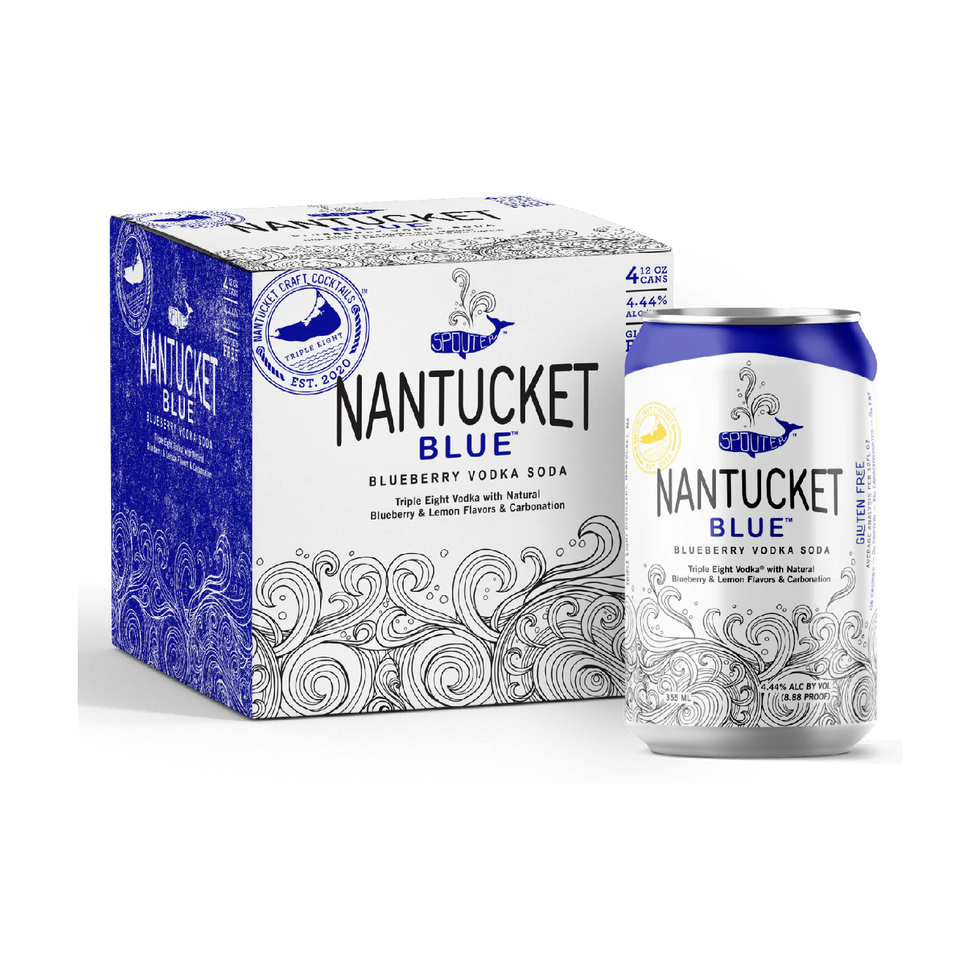 Nantucket Blue - Blueberry Vodka Soda - 8pack Can – cisco888nv