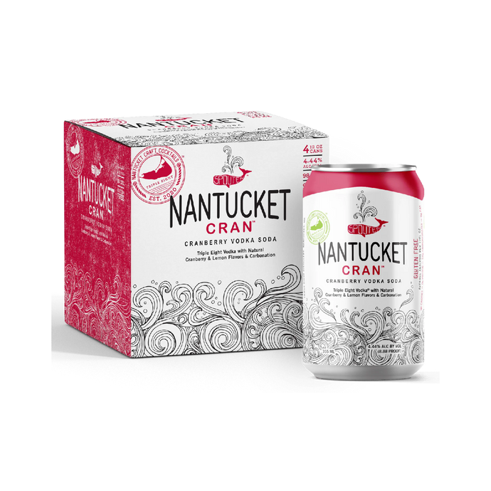 Nantucket Red - Cranberry Vodka Soda - 8pack Can – cisco888nv