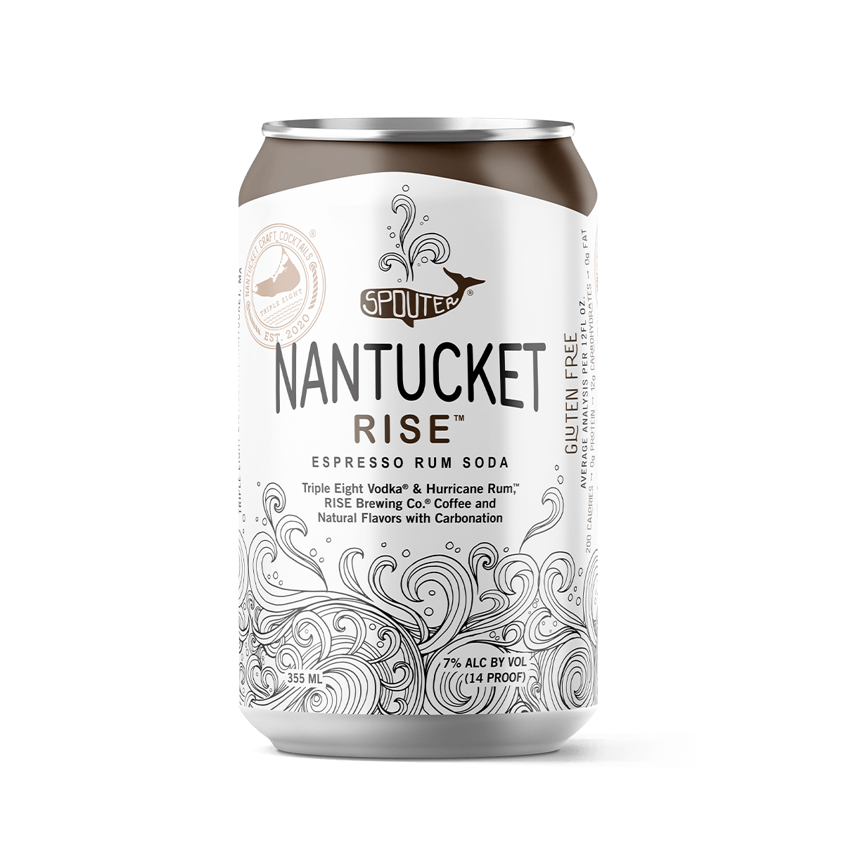 Nantucket RISE - Rum + Espresso - 8pack Can – cisco888nv